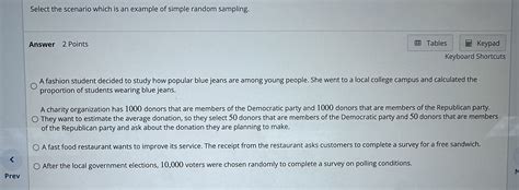 Solved Select The Scenario Which Is An Example Of Simple Chegg Com