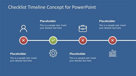 Checklist Timeline Concept For PowerPoint SlideModel Powerpoint Business Powerpoint