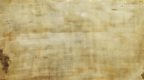 A Worn Textured And Wrinkled Beige Fabric Stock Illustration