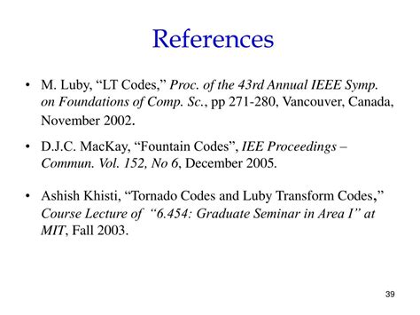 Ppt Distributed Lt Codes Powerpoint Presentation Free Download Id3207208