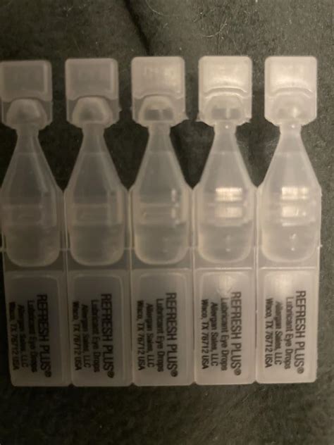 Refresh Plus Lubricant Eye Drops 100 Single Use Containers 55 Off