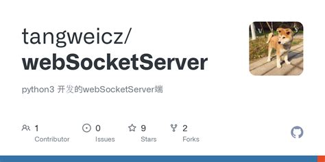 Github Tangweiczwebsocketserver Python3 开发的websocketserver端