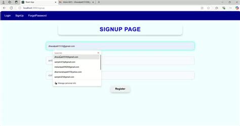 Dhaval Patil On Linkedin Merninternship Reactjs Authentication Emailjs Webdevelopment