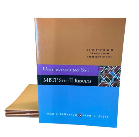 Understanding Your Mbti Step Ii Results