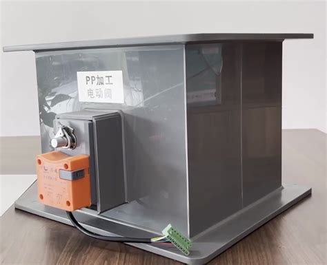 Pp Motorized Rectangular Air Duct Dampers By Gas Scrubbers And Ventilation System Medium