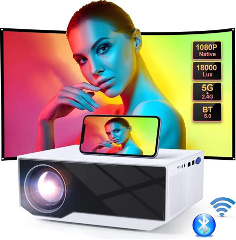 Projector With Wifi And Bluetooth Native 1080p Philippines Ubuy