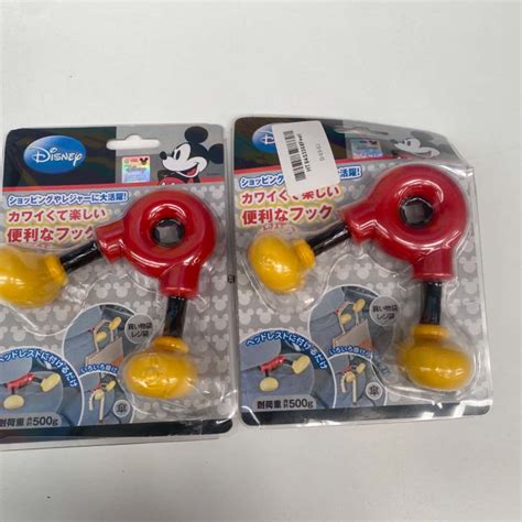 Disney Mickey Mouse Car Hooks X2s Disney Mickey Mouse Car Hooks X2s