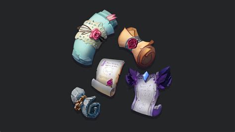 Artstation Scroll Icons Pack Game Assets