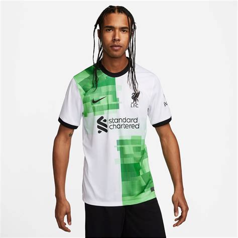 Nike Liverpool Fc Away Shirt 2023 2024 Adults Whitegreen