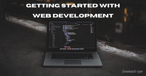 Getting Started With Web Development