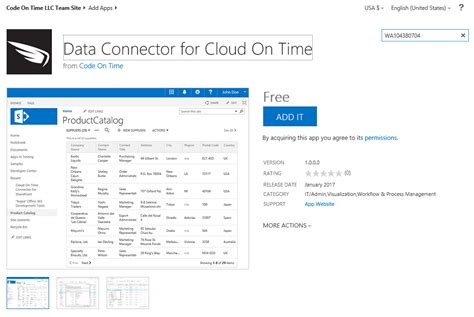 Code On Time Sharepoint Add In Configuration