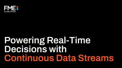 Powering Real Time Decisions With Continuous Data Streams Pdf