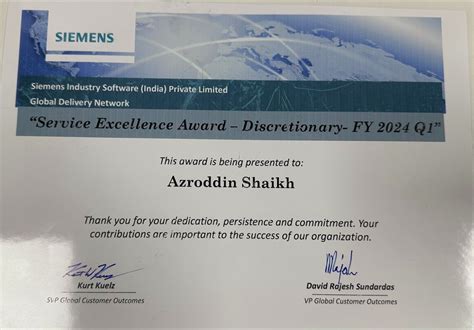 Azroddin Shaikh On Linkedin Siemensdigitalindustries