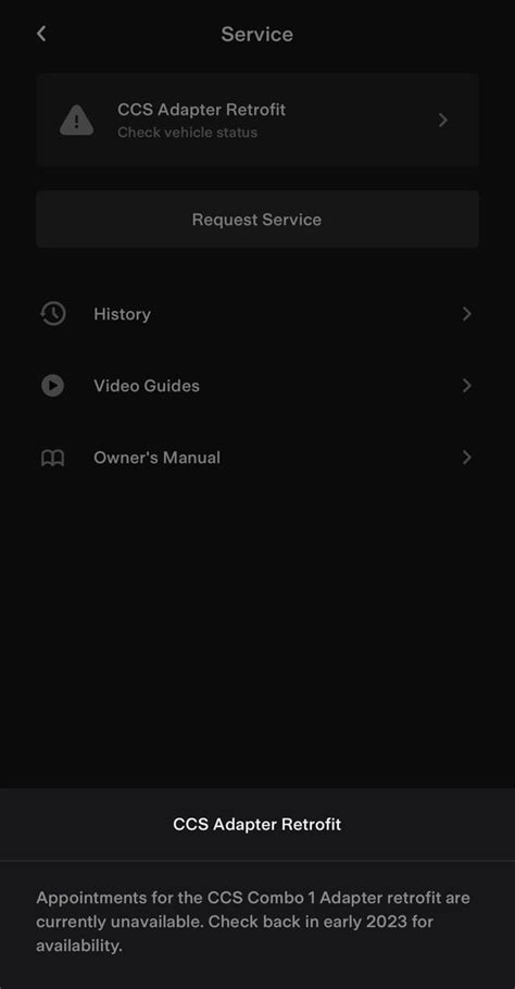 Does Anyone Know What The Ccs Retrofit Entails And Why Its Been Showing No Appointments