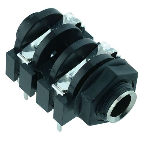 6 35mm Pcb Mounting Mono Jack Socket — Switch Electronics Your One Stop Component Shop