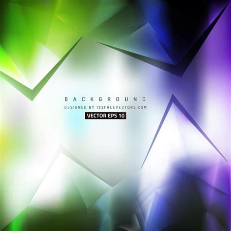 Abstract Colorful Polygonal Triangular Background Template