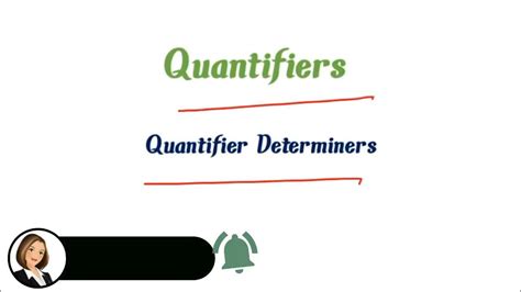 Quantifiers Quantifier Determiners Youtube