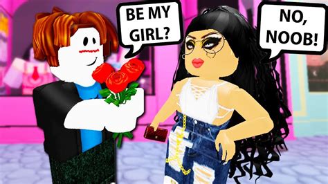I Asked Girls To Be My Valentine As A Bacon Noob Then This Happened Roblox Funny Moments Youtube