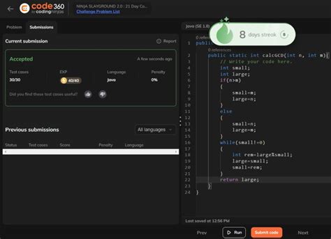 nithin v on linkedin ninjasslayground codingninja codeeveryday 21daychallenge…
