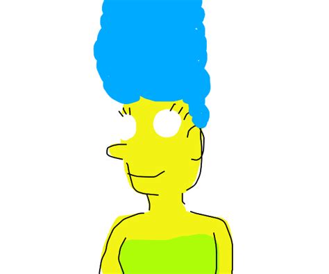 Marge Simpsons Hair Drawception