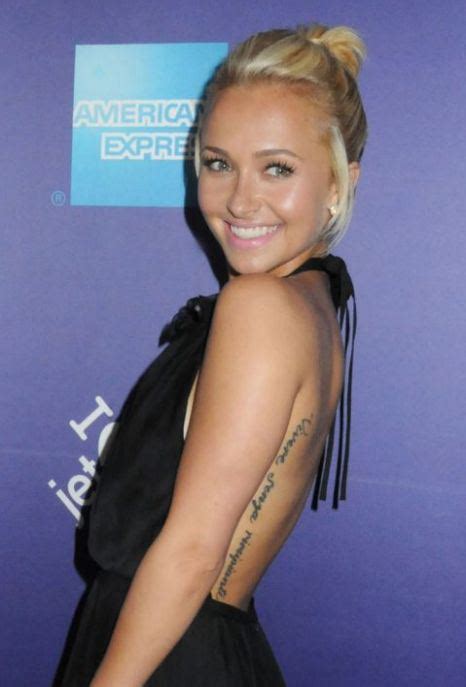 Hayden Panettiere Tattoos