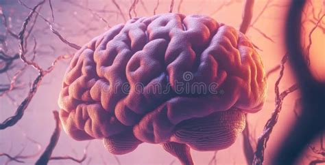 The Human Brain S Neural Network Consists Of Active Neuron Cells Knots And Axons Connected By