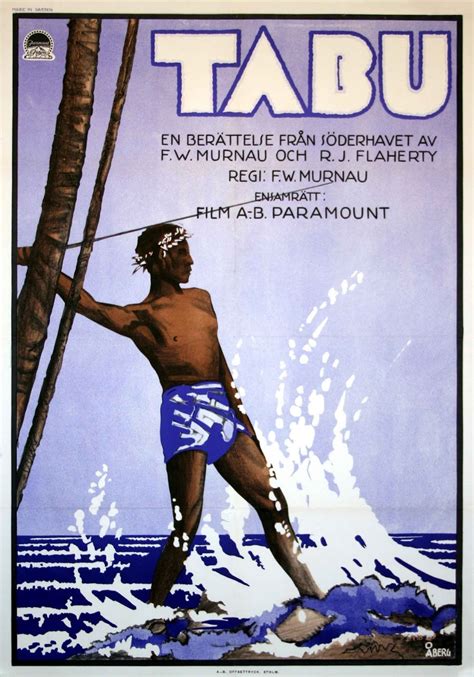 Siga A Cena Tabu De F W Murnau Tabu A Story Of The South Seas 1931
