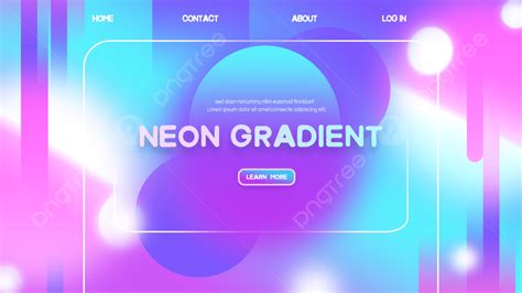 조명 효과 판타지 네온 기술 배너 템플릿 Psd 다운로드 디자인 자료 다운로드