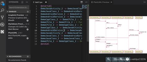 Ubuntu1604 Vscode Plantuml配置plantuml Ubuntu Csdn博客