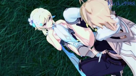 Lumine And Jean Gunnhildr And Aether Intense Sex Genshin Impact Hentai Eporner