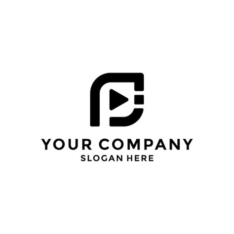 편지 음악 로고 디자인 템플릿 다운로드 프리미엄 벡터