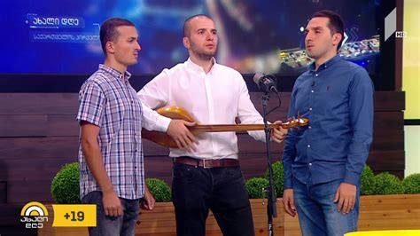 ცოცხალი მუსიკა ანსამბლი „შავნაბადა“ „დილა“ 1tv ახალი დღე