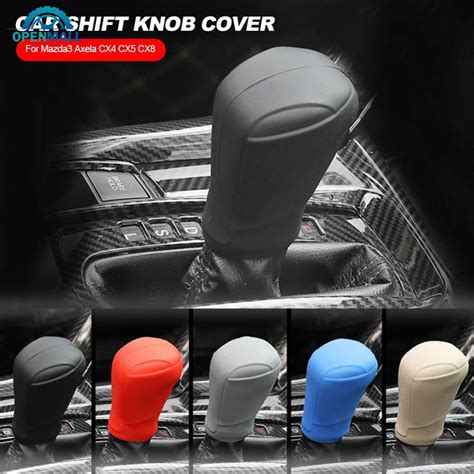 Openmall Silicone Car Case Gear Head Shift Collars Shift Knob Grips