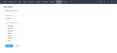 Accessing Zoho Invoice Module In Zoho Crm Help Zoho Invoice