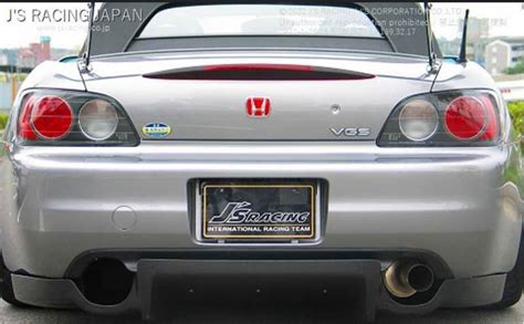 Js Racing Rear Diffuser Cfrp Honda S2000 Rockstar Garage