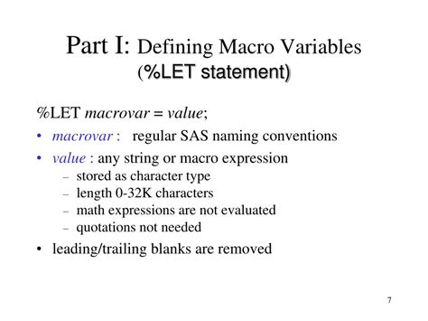 Ppt Epib 698e Lecture 12 Introduction To Sas Macro Powerpoint Presentation Id5079724