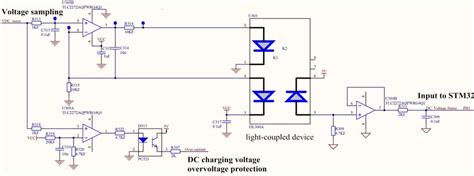Schematic Of Dc Voltage Sampling And Voltage Regulation Control Circuit