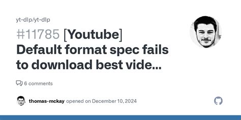 Youtube Default Format Spec Fails To Download Best Video Quality