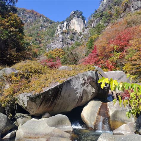 甲府市観光課公式 on Twitter 甲府市では続々と紅葉が見頃を迎えております 昇仙峡の覚円峰天鼓林は今週が見頃となっており