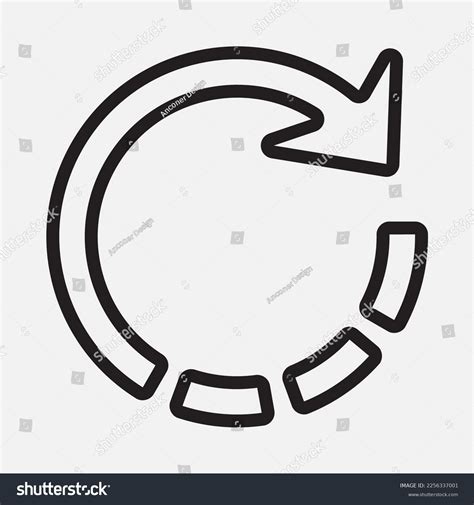Loading Cursor Icon Vector Illustration Line Stock Vector Royalty Free Shutterstock