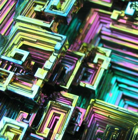 Crystal Of The Week Bismuth Bismuth Crystals Stones And Crystals