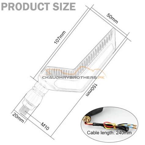 LED INDICATOR DRL RUNNING LI 04 Chaudhrybrothers Pk