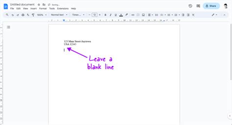 How To Write A Letter On Google Docs Step By Step
