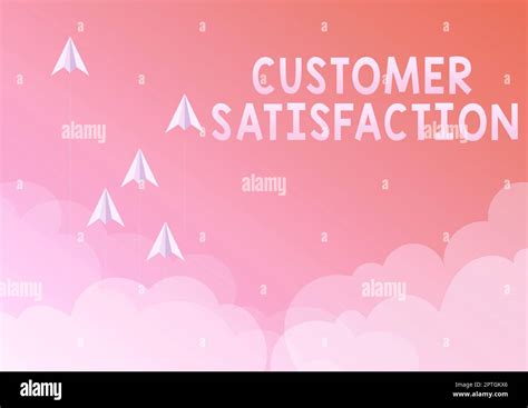 Text Caption Presenting Customer Satisfaction Word Written On Exceed Consumer Expectation