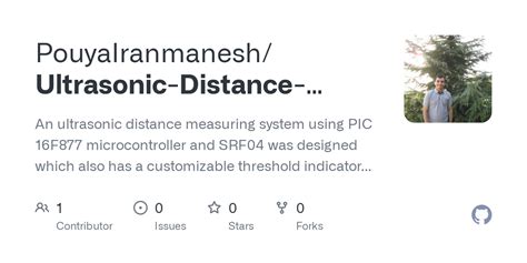 Github Pouyairanmaneshultrasonic Distance Measurement Alarm System
