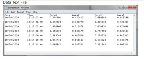 how do you add a column header to a text file ni community