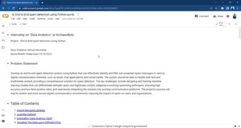 Rohith Challa On Linkedin Archaeobyte Freeinternship