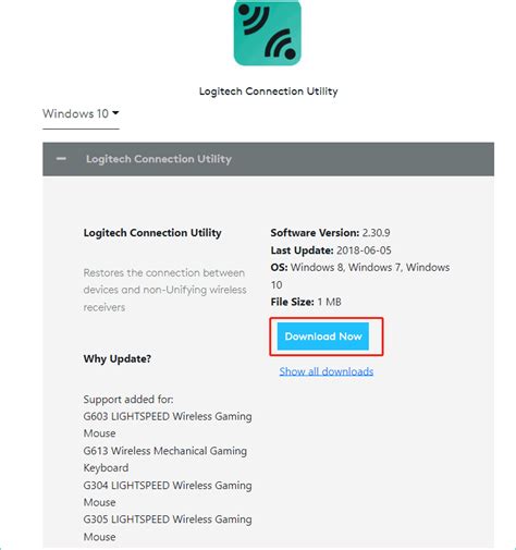 Spotlight On Logitech Connection Utility Download Install On Pc