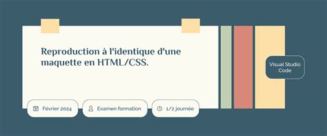 Reproduction De Maquette En Html Css Behance