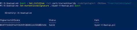 Powershell Skripte Selbst Signieren • 3rd Man